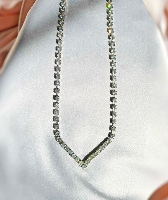 vintage 60s sparkling rhinestone - Gem