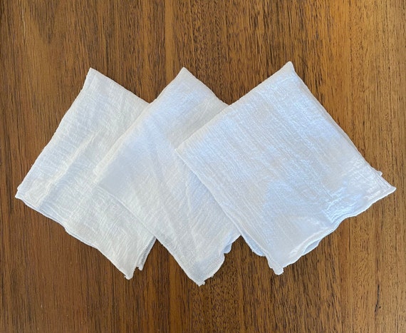 Soft Cotton Hankies Handmade Handerkerchief Absorbent and - Etsy