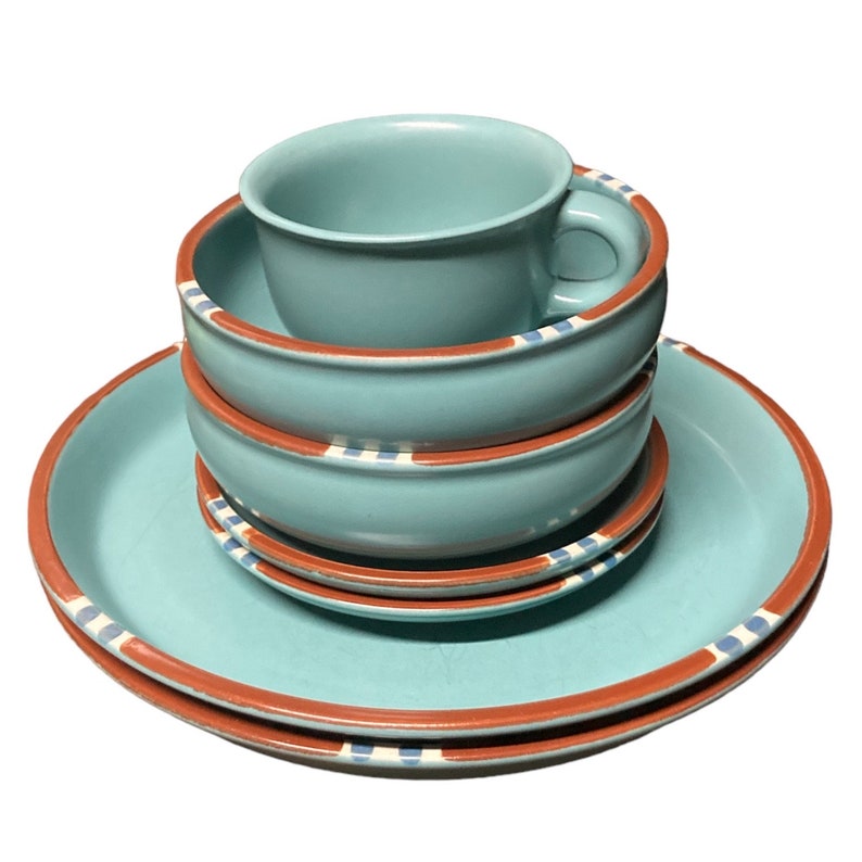 Vintage Mesa in Turquoise by Dansk, Int., Japan Dinnerware. - Etsy