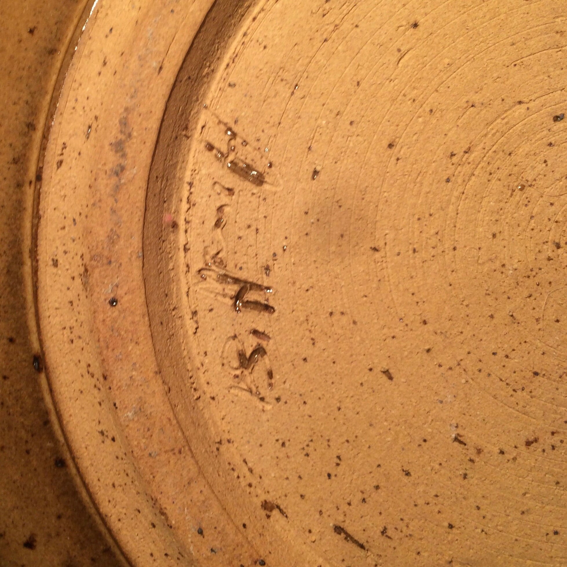 Vintage Earthworks West Studio Art Pottery Plate Signed by Artist ...