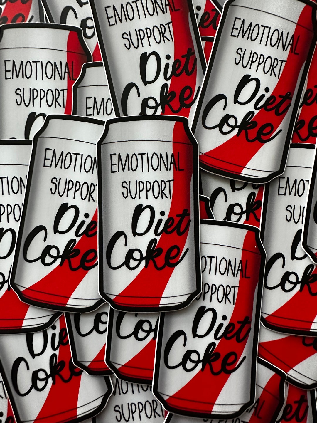 Emotional Support Diet Coke - Etsy