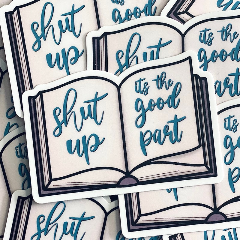 Shut up Sticker - Etsy