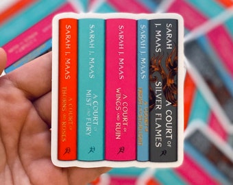 Stacked Books, ACOTAR, FBAA, Romance Books, Reader, Book Gift, Fantasy ...