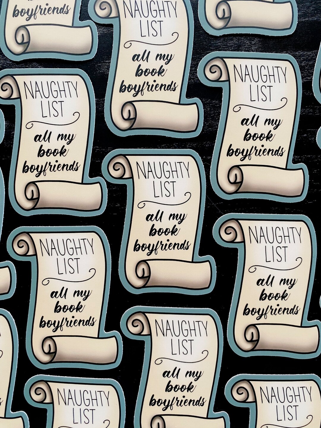 Bookish Naughty List Book Boyfriend, Naughty List Bookish Christmas ...