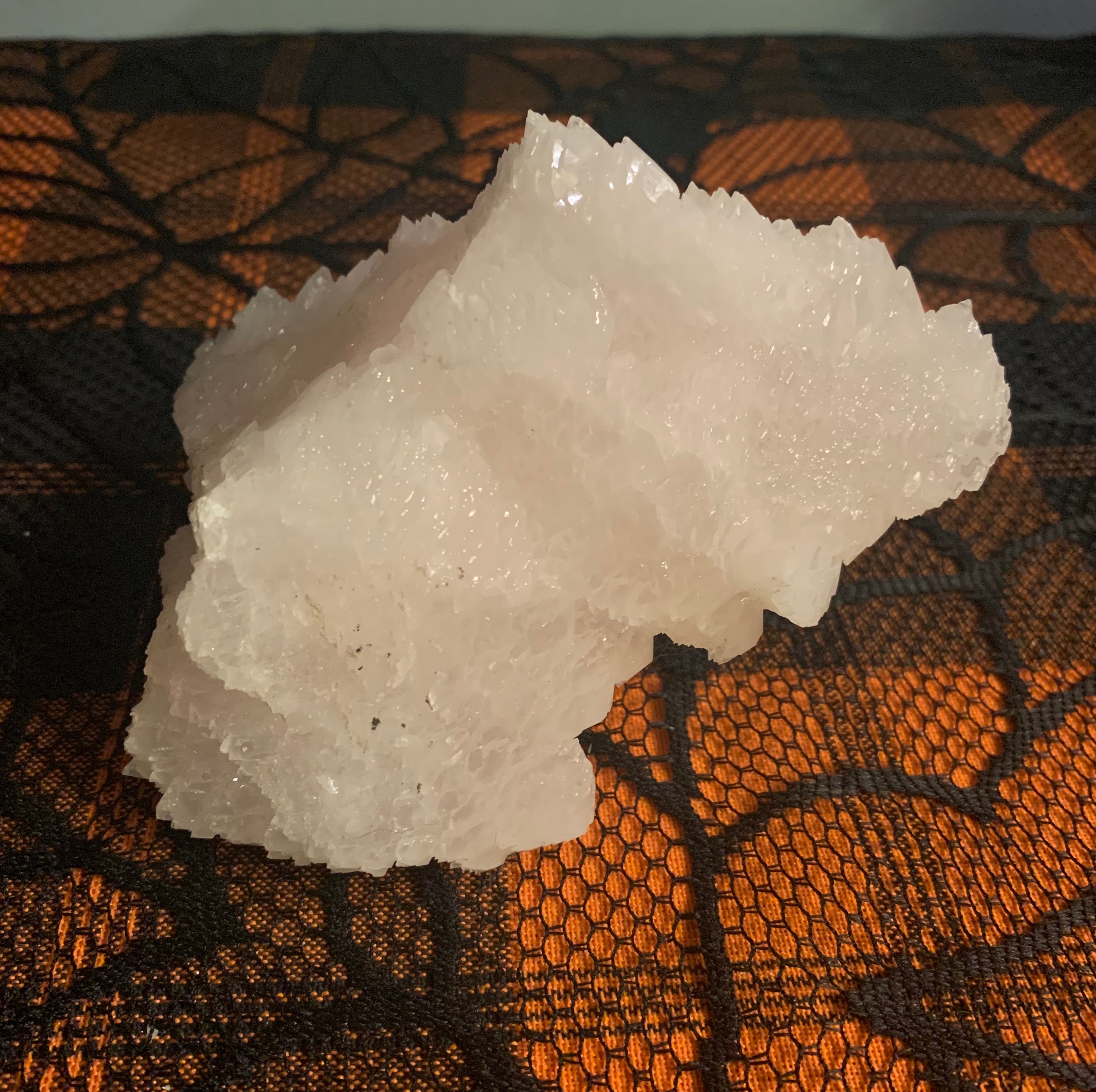 Raw Pink Mangano Calcite Specimen | Etsy