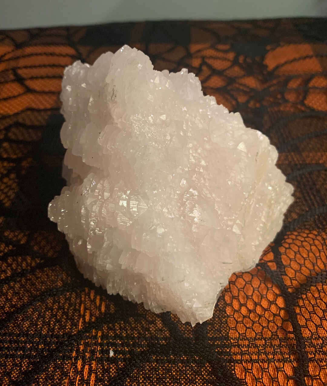 Raw Pink Mangano Calcite Specimen - Etsy