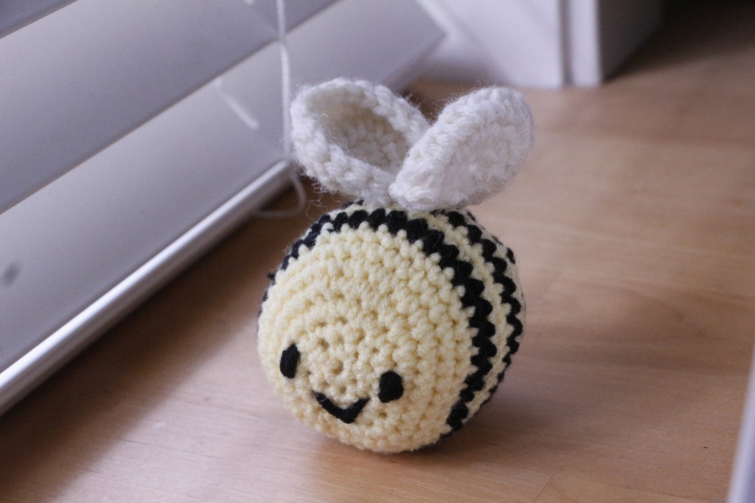 Bumble Bee Crochet Plushie Stuffy, Toy, Amigurumi, Stress Ball - Etsy