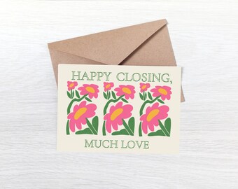 SET of Greeting Cards Happy Closing Day Real Estate Agent - Etsy