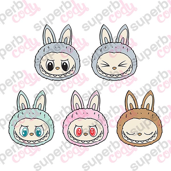 Labubu Vector - Etsy