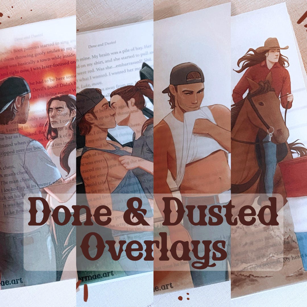Officially Licensed Done & Dusted Page Overlays - Etsy