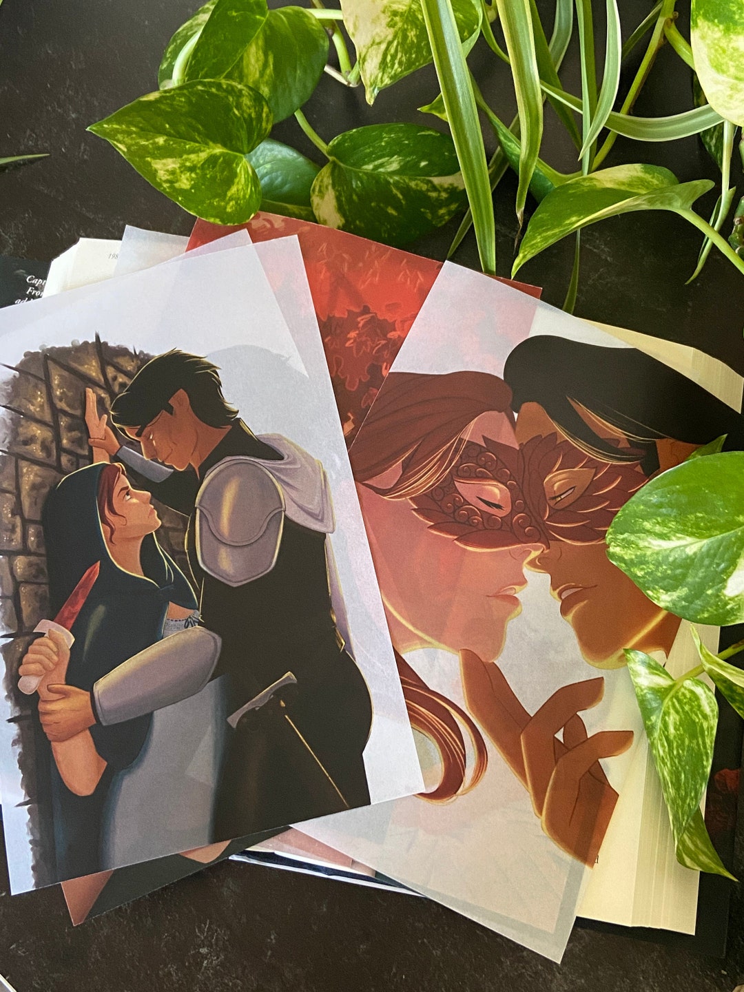 From Blood & Ash Page Overlays **officially Licensed** - Etsy