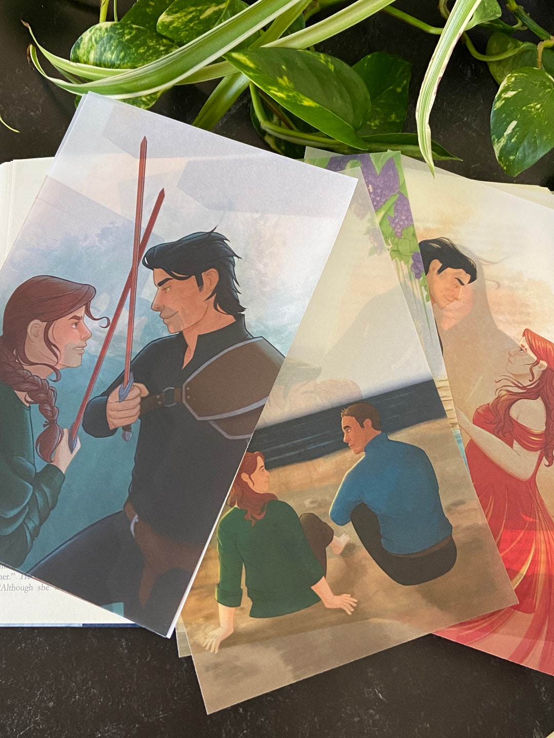 Kingdom of Flesh & Fire Page Overlays **officially Licensed** - Etsy