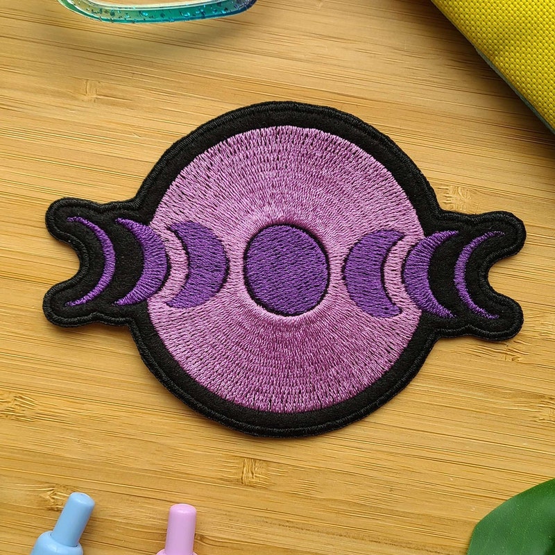 Moon Phase Patch - Etsy