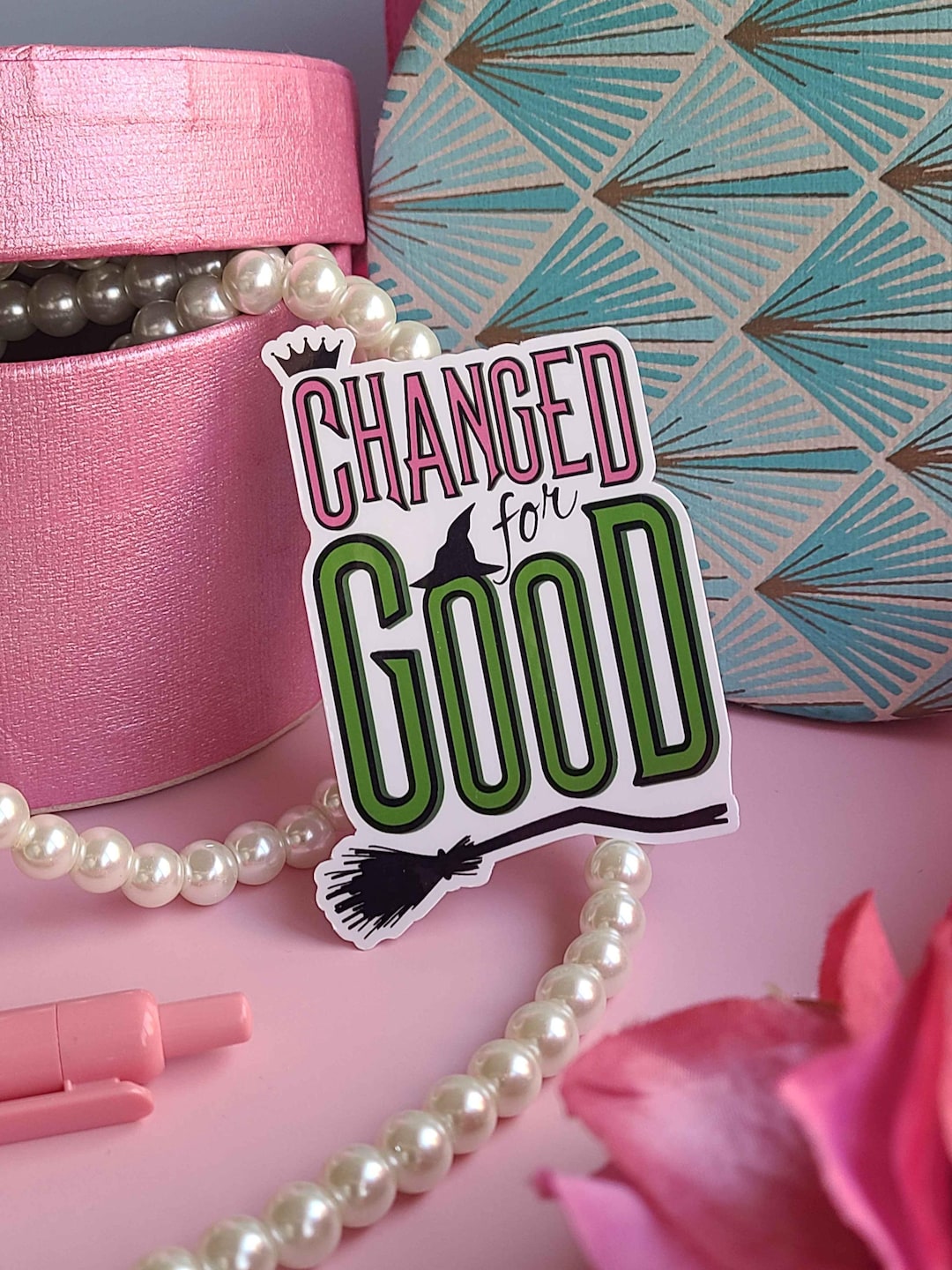 Changed for Good | Wicked Witch Broadway Lyrics Vinyl Sticker - Etsy