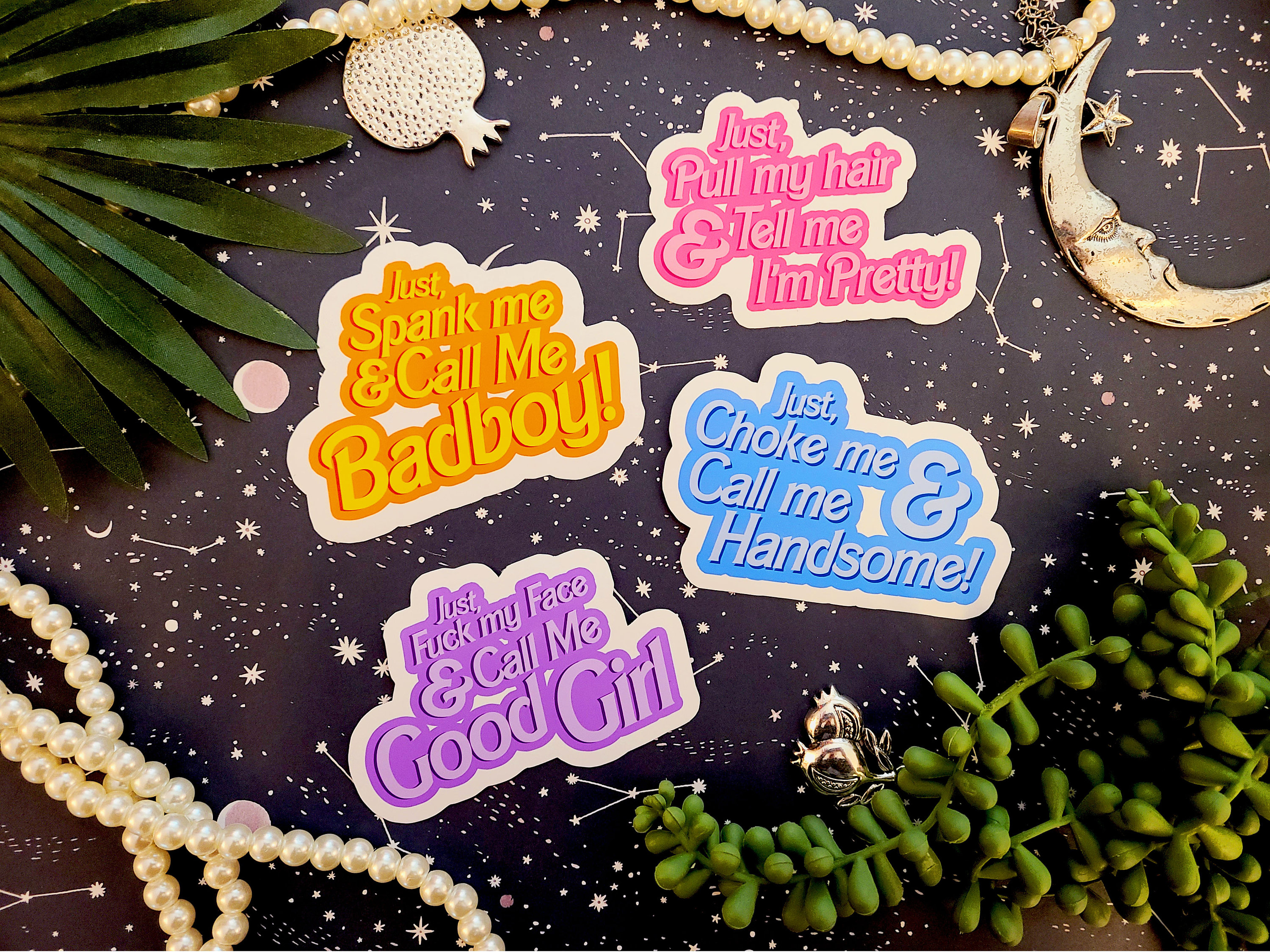 Fck My Face and Call Me Good Girl Vinyl Sticker Rude - Etsy