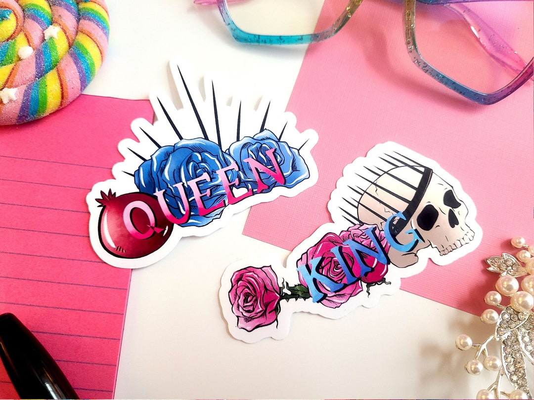 Dread Queen + King Sticker Set - Persephone - Greek Mythology ...