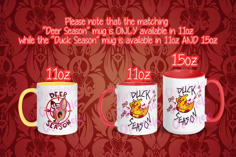 Deer Season | Lucifer Morningstar Cosplay Prop Mug - Etsy