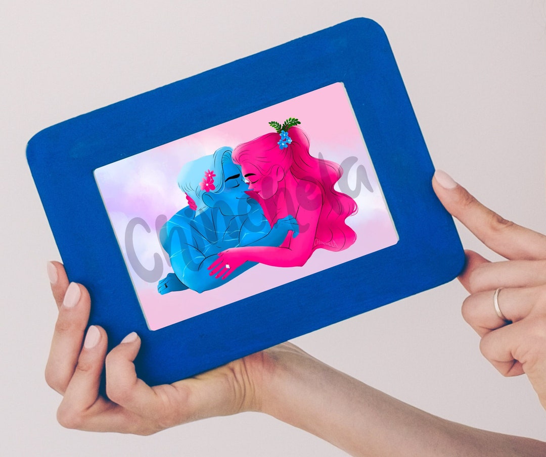 Nose Nuzzles Persephone and Hades Greek Mythology Art Print - Etsy