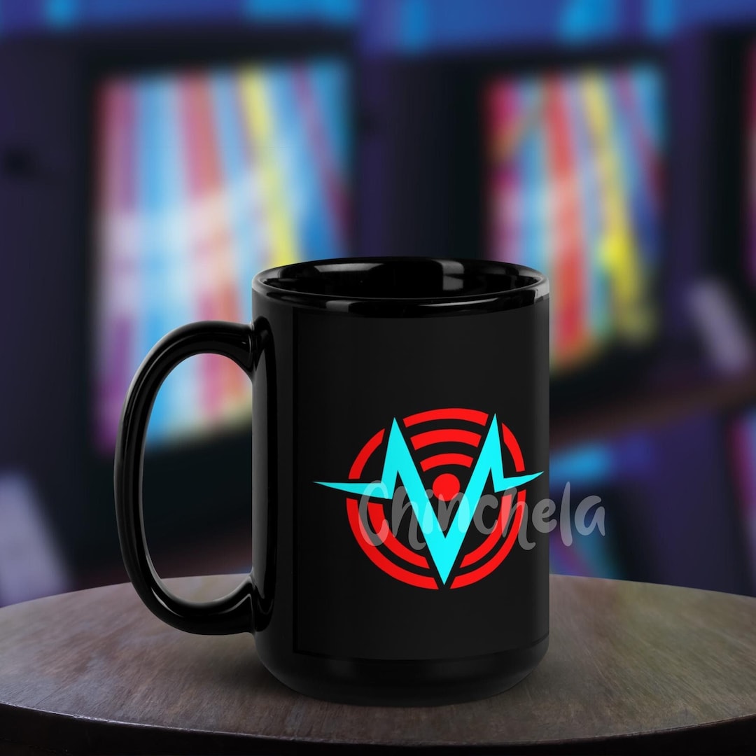Voxtech Logo | 15oz Hellaverse Black Glossy Mug - Etsy