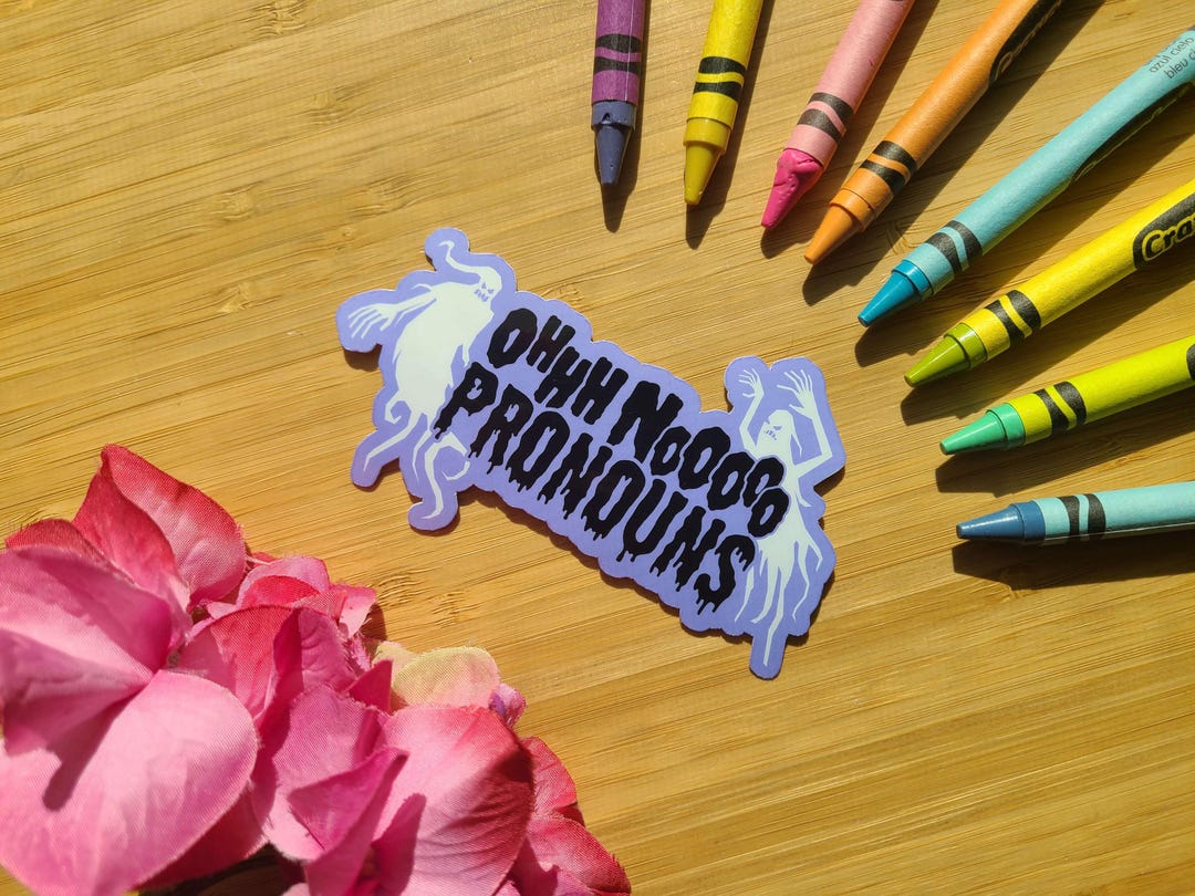 Ooooh Nooooo Pronouns! | Funny Woke Left LGBTQIA Pride Halloween ...