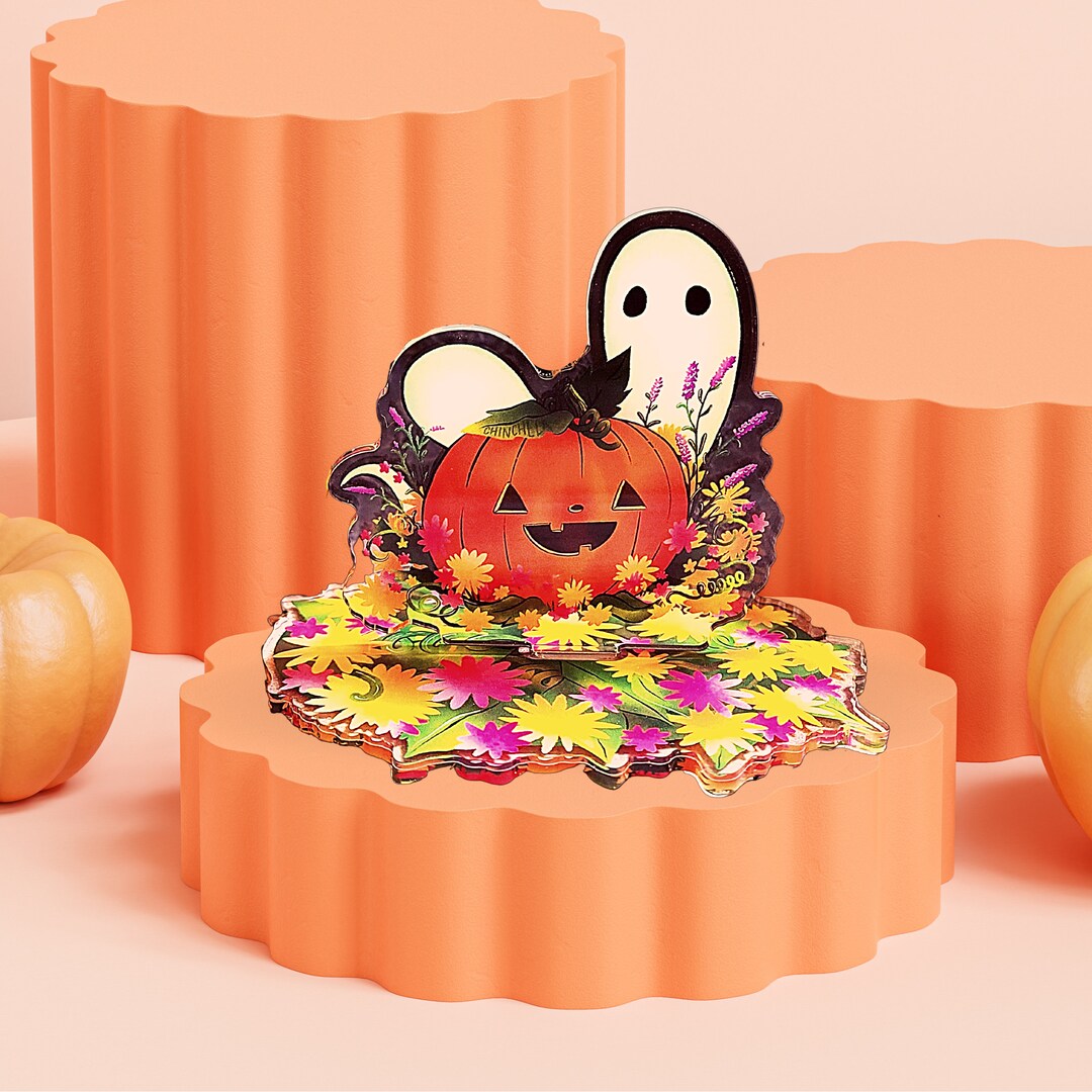 Delightful Jack Acrylic Standee Summerween Decor Indoor Summer Decor ...