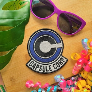Capsule Corp | 4 Inch Embroidered Cosplay Patch - Etsy