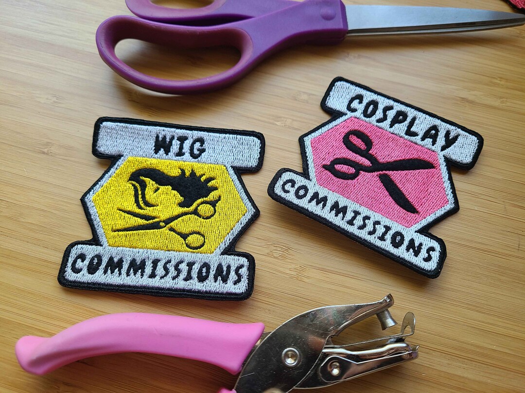 Cosplayer Profession Badges Embroidered Patches - Etsy