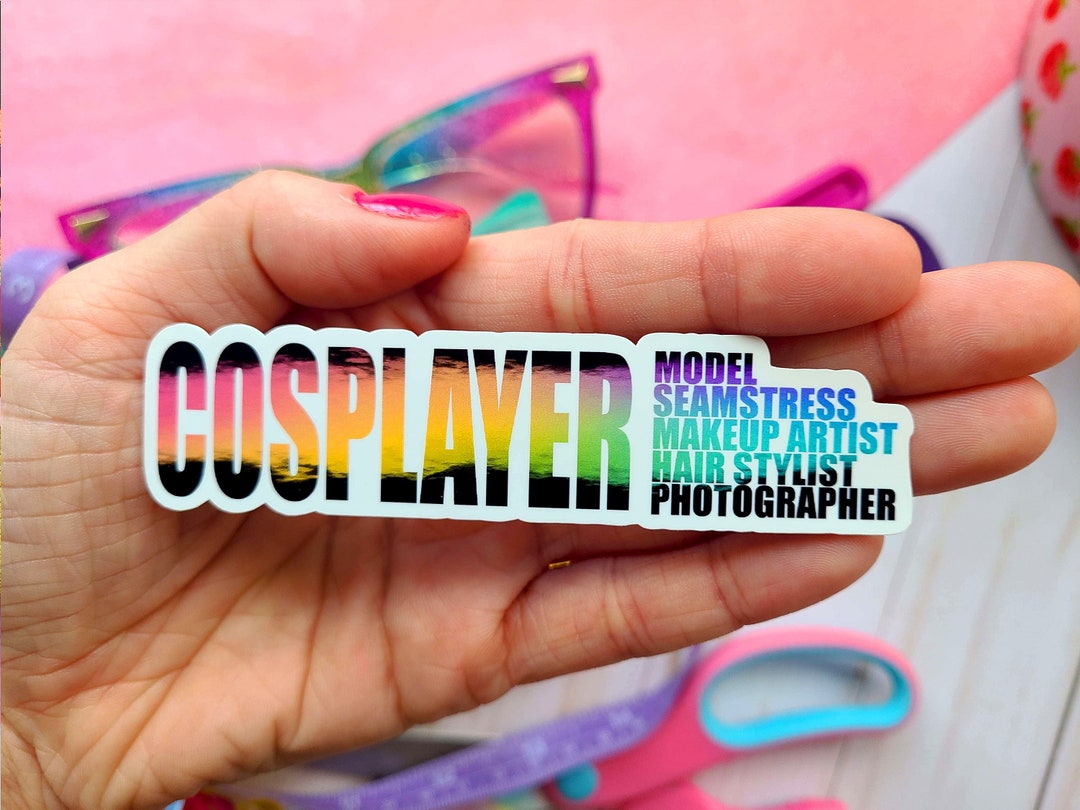 Cosplayer Skills | Crafts Influencer Vinyl Stickers - Etsy