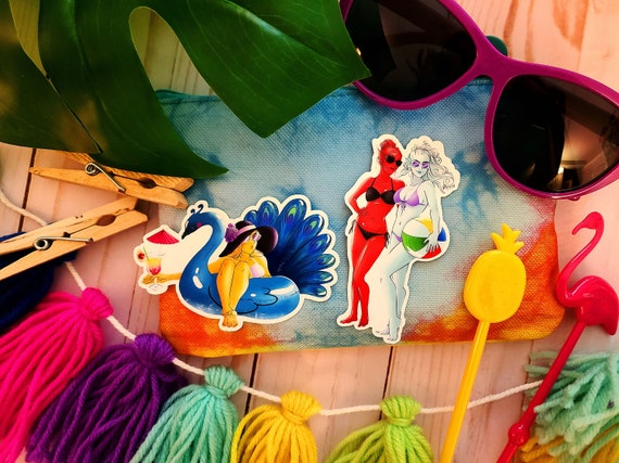 Summer Thetis Minthe & Hera Vinyl Sticker Pair Persephone - Etsy