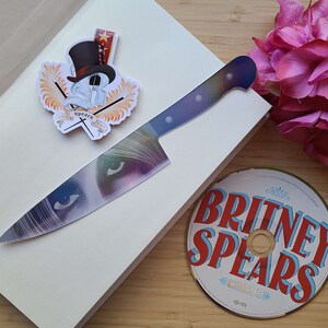 Britney Spears Memoir Knife Dance Bookmark - Etsy