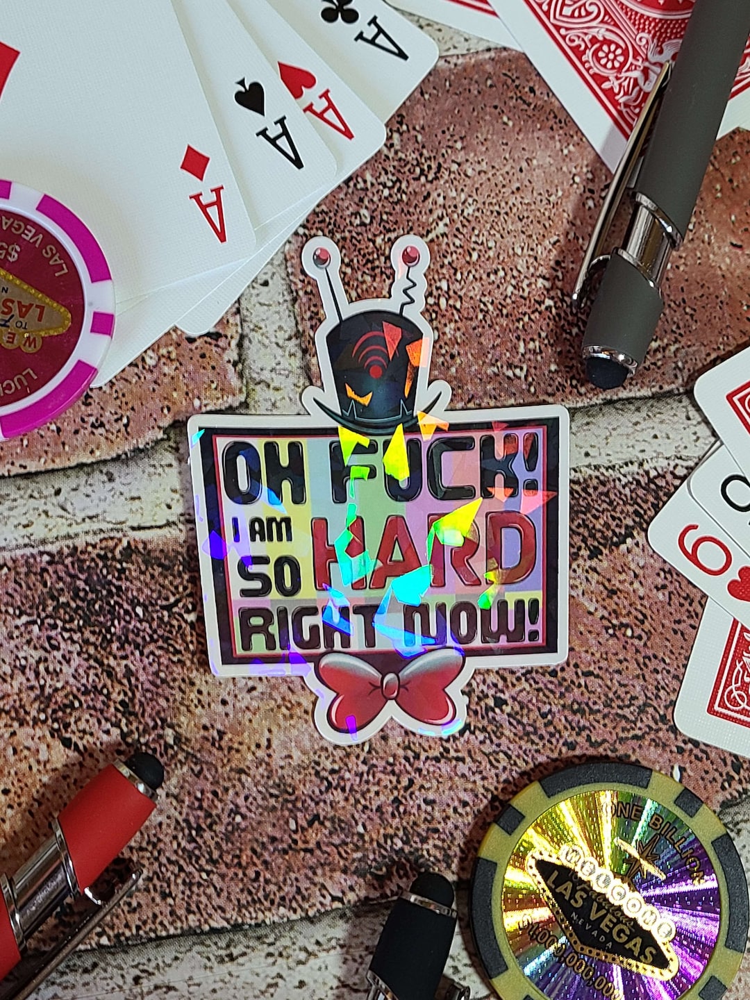 Oh Fuck I Am so HARD Right Now Vox TV Demon Hotel Hell Holographic ...