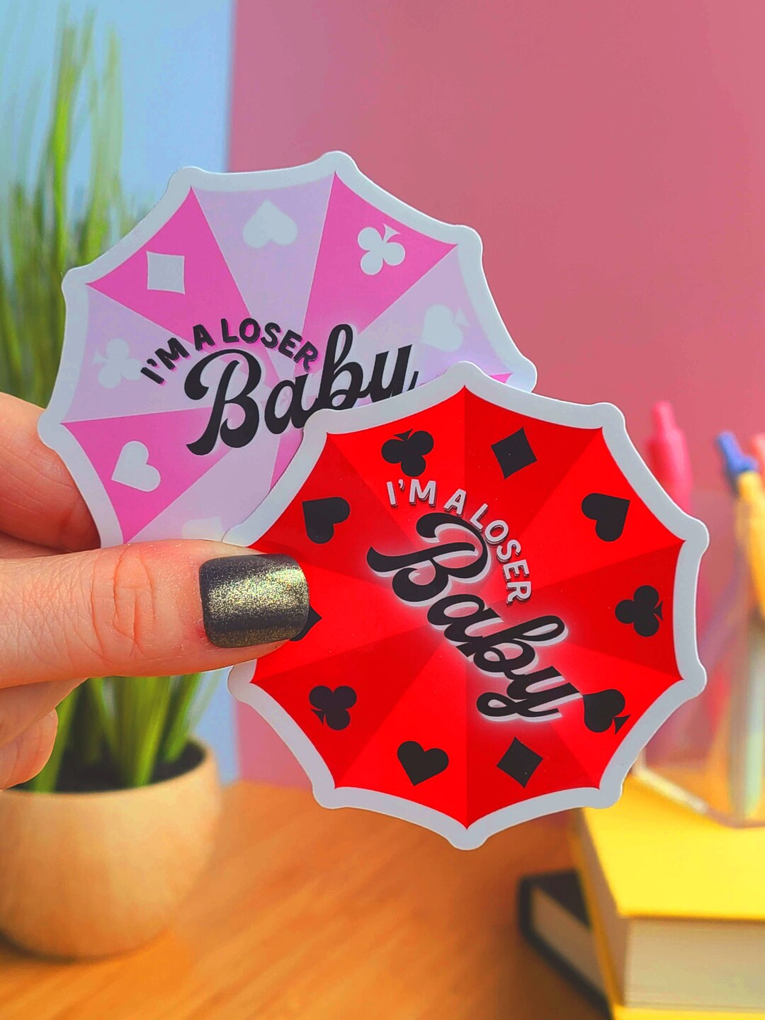 I'm a Loser Baby | Angel Dust Husk Vinyl Sticker - Etsy