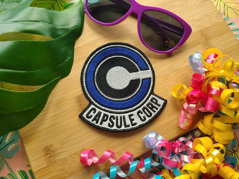 Capsule Corp | 4 Inch Embroidered Cosplay Patch - Etsy