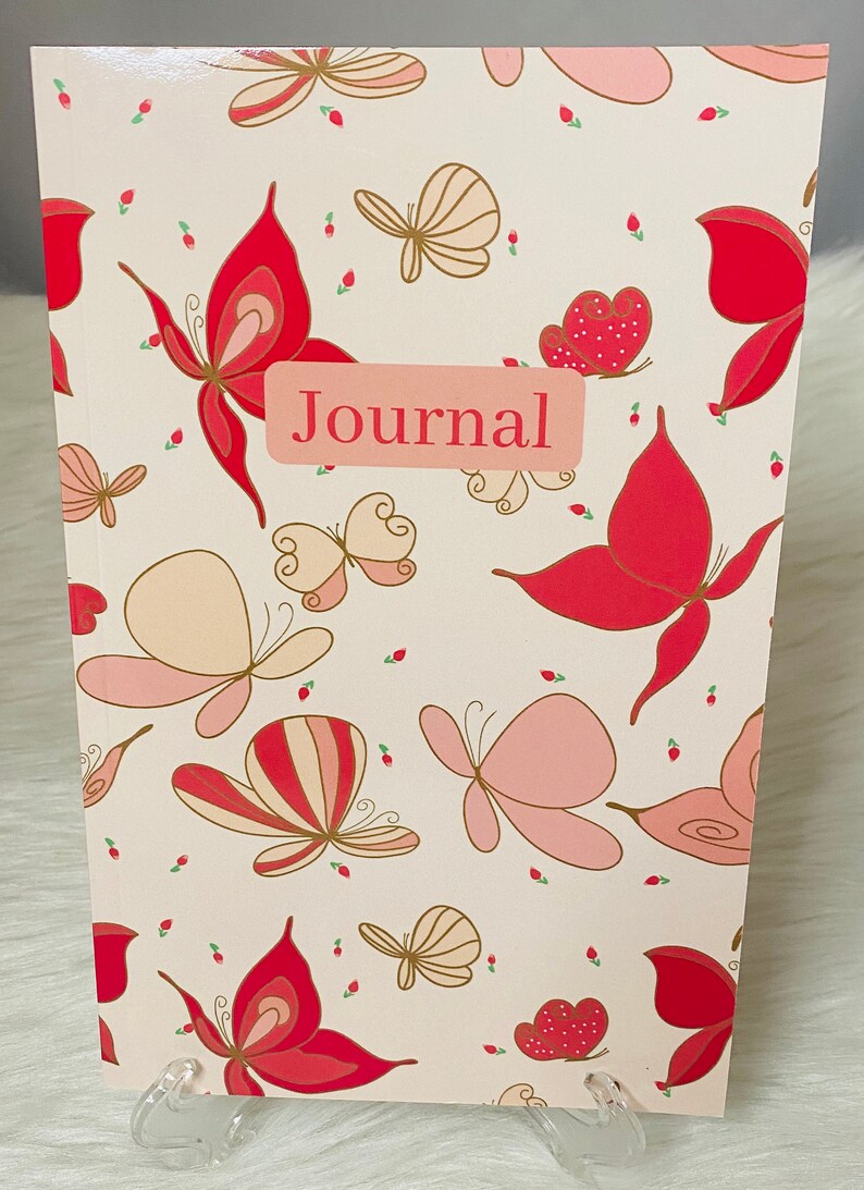 Butterfly Journal - Journal - Lined Journal - Lined Notebook - Gifts ...