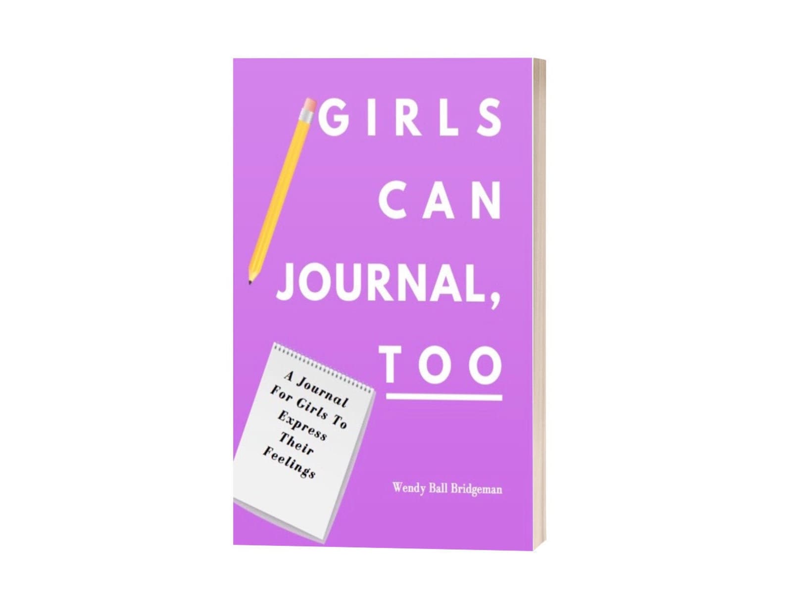 Girls Can Journal, Too - Girls Journal - Journaling for Girls - Girls ...