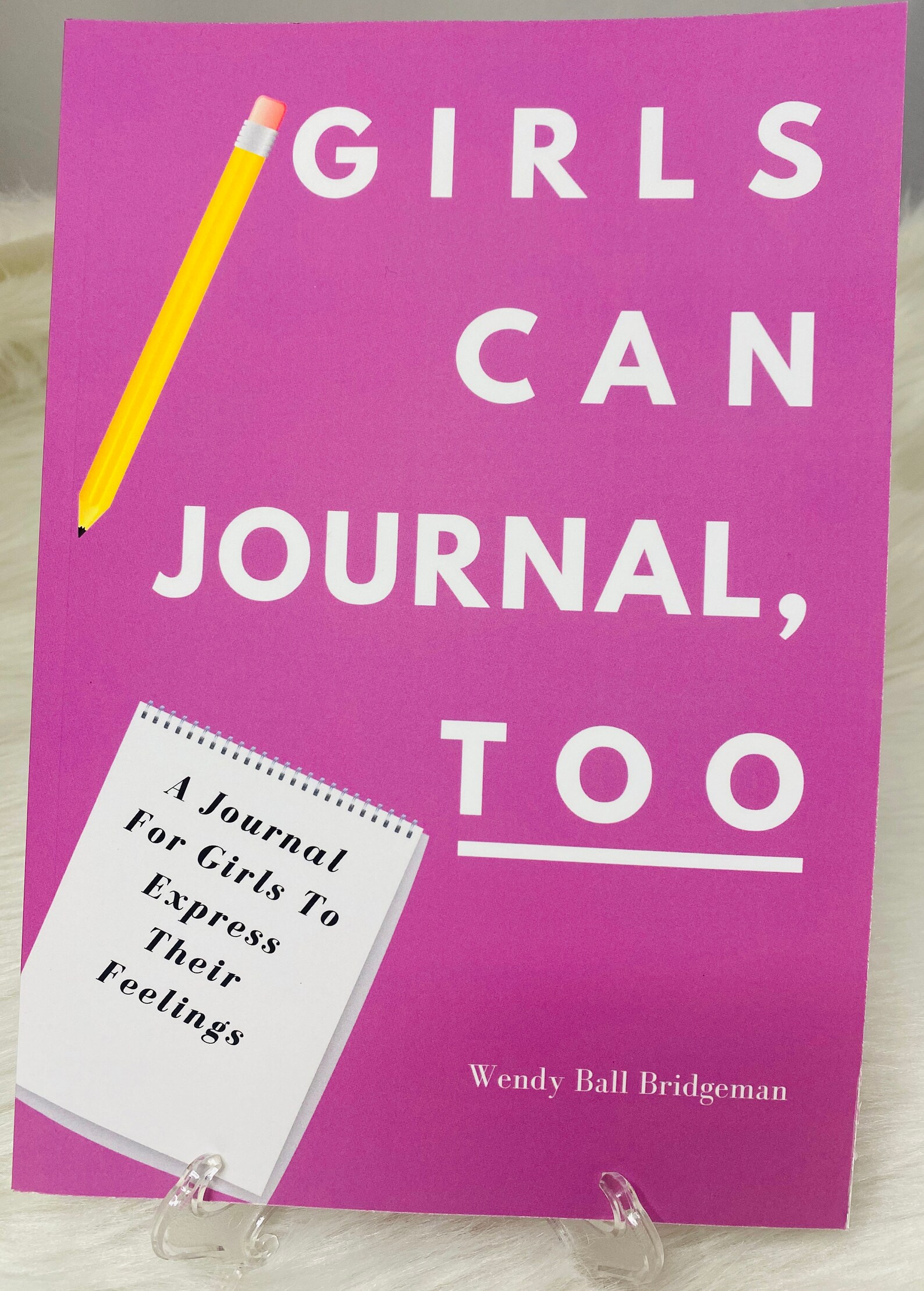 Girls Can Journal, Too - Girls Journal - Journaling for Girls - Girls ...