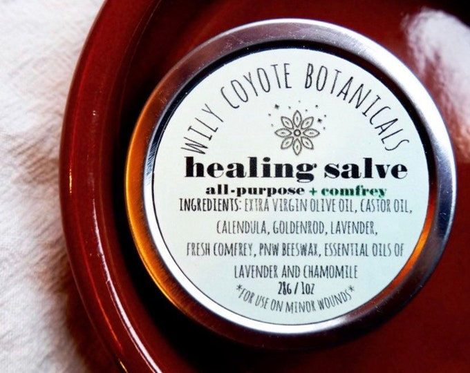 All-purpose Herbal Healing Salve | With Calendula, Lavender, Goldenrod ...