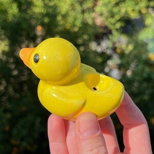 Ducky Pipe Small Ceramic Cute Rubber Ducky Smoking Bowl Girly - Etsy Canada