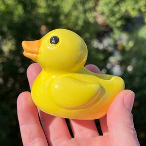 Ducky Pipe Small Ceramic Cute Rubber Ducky Smoking Bowl Girly - Etsy Canada