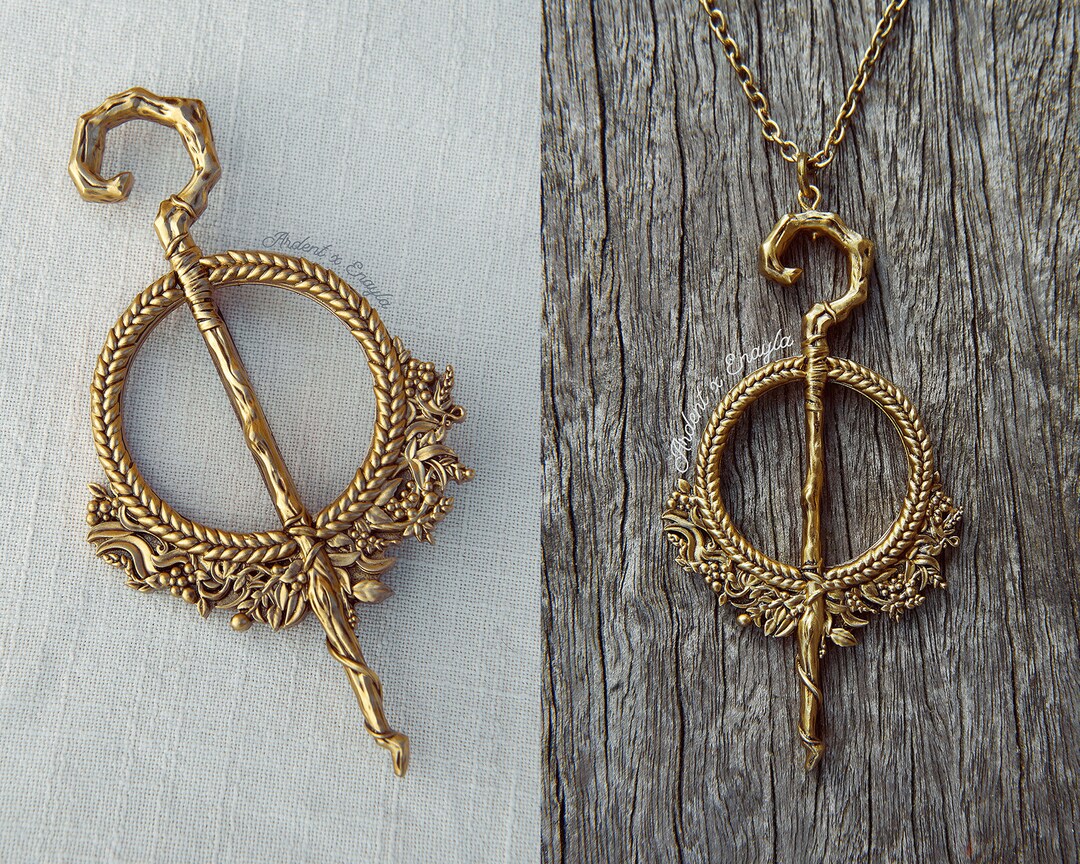 Crit Role Caduceus Cosplay Pin Brooch Necklace Wildmother Melora Symbol ...