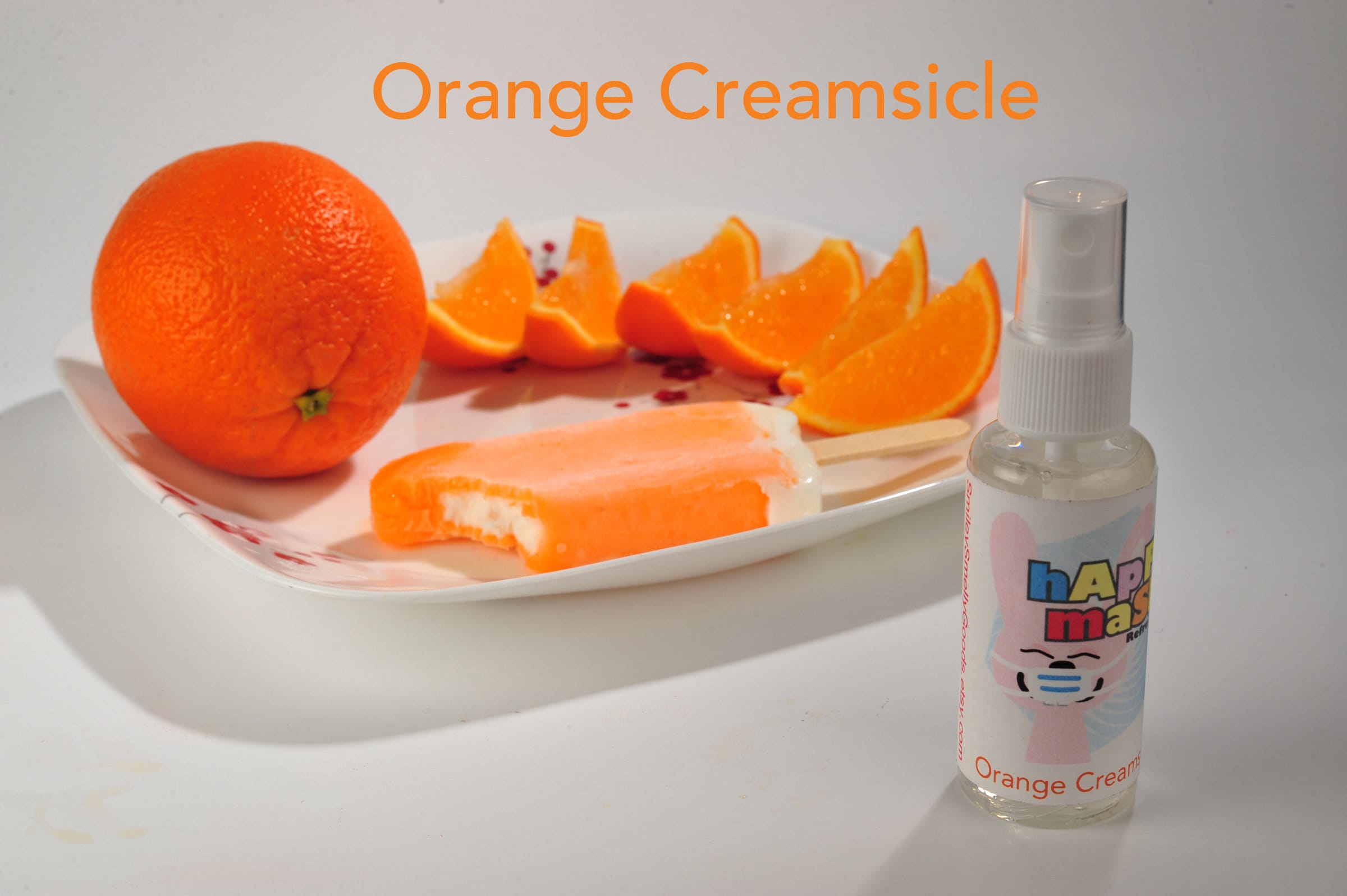Face Mask Spray Orange Creamsicle Scented Happy Mask Refresher // Fun ...