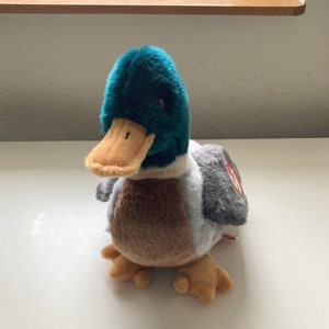 1998 Ty Beanie Baby "jake" the Mallard Duck Plush ~ Collectible - Etsy