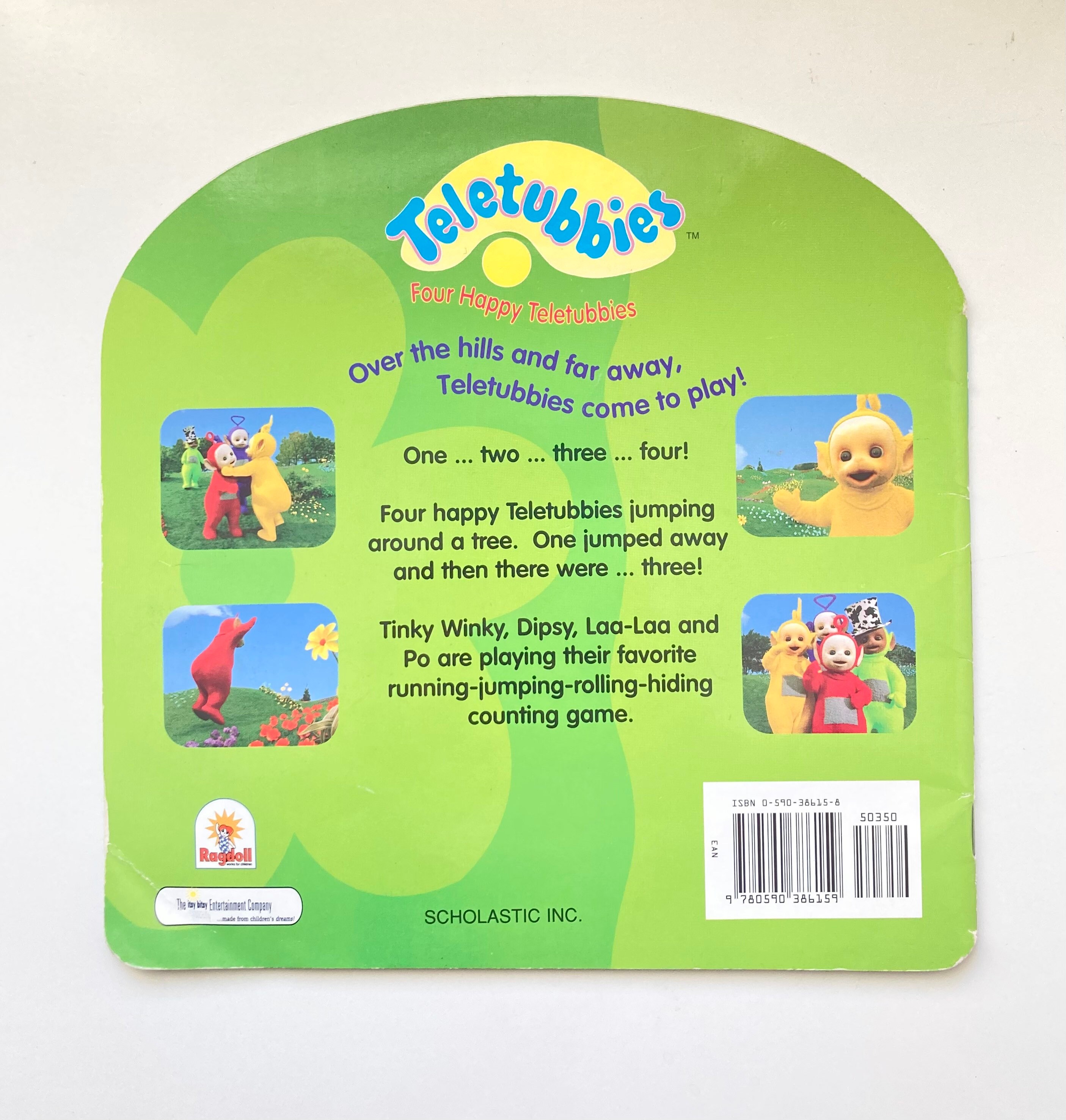 1998 Vintage Teletubbies four Happy Teletubies - Etsy