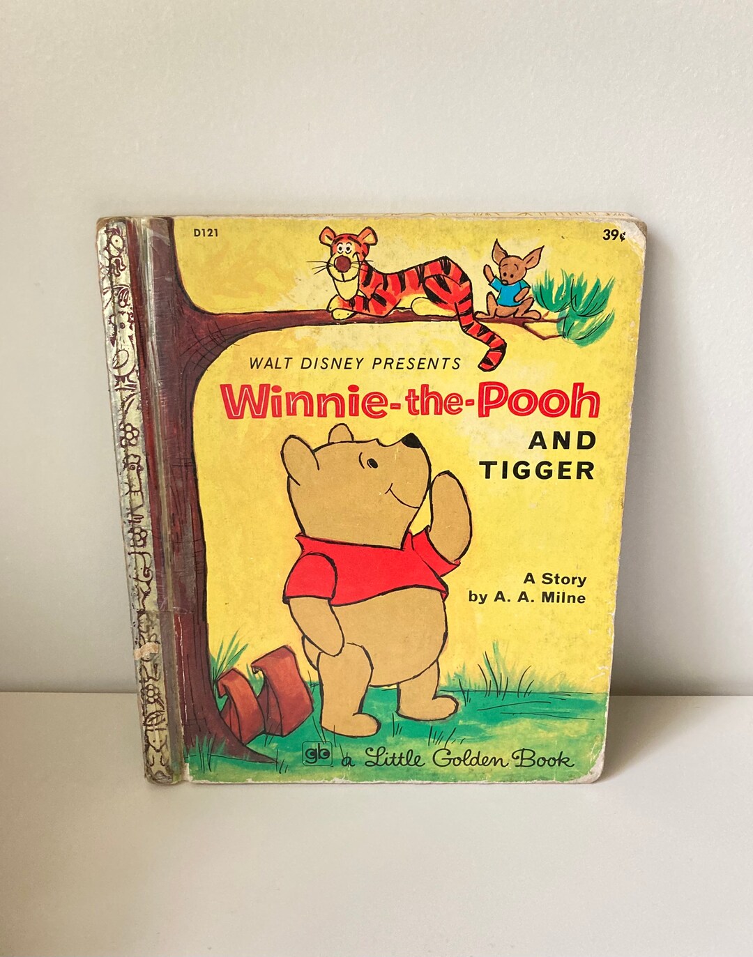 1968 Vintage Winnie-the-pooh and Tigger A Little Golden Book ...