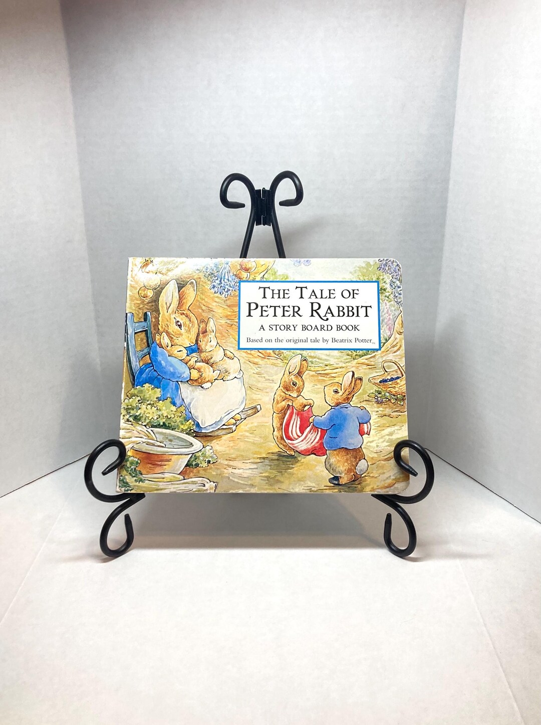 1998 Vintage "the Tale of Peter Rabbit: A Story Board Book Based on the ...