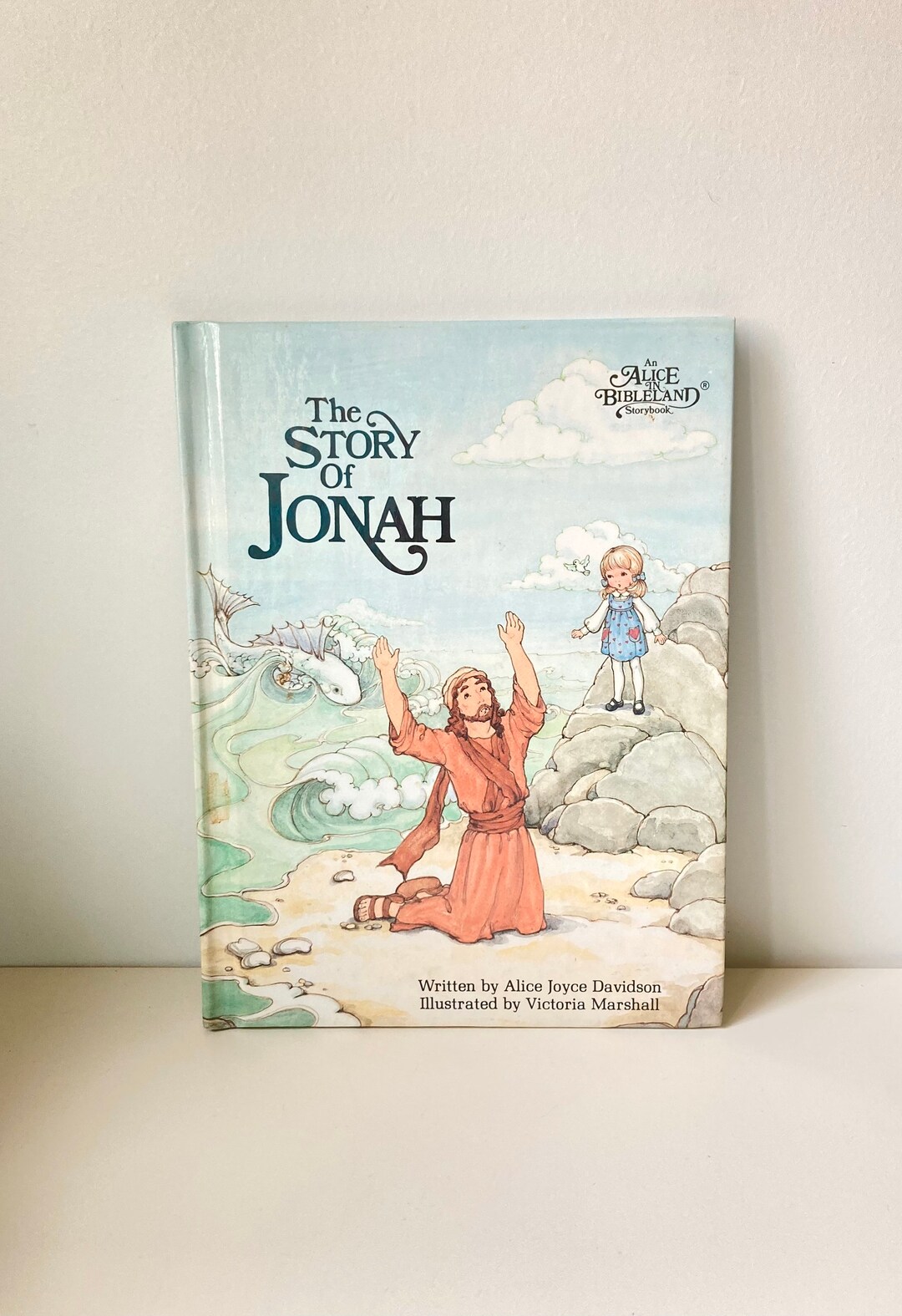 1984 "story of Jonah" Vintage Book ~ Alice in Bibleland Storybook ...