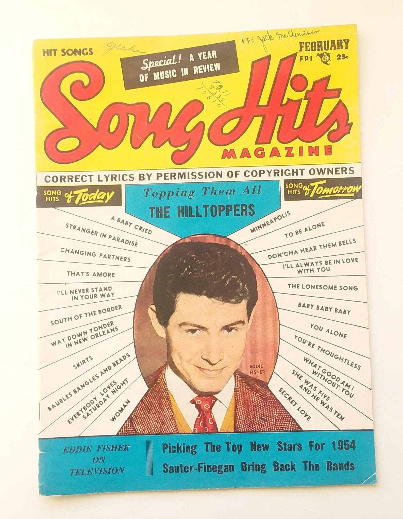 1953-1954 Vintage Vintage Song Hits Magazines Set | Etsy