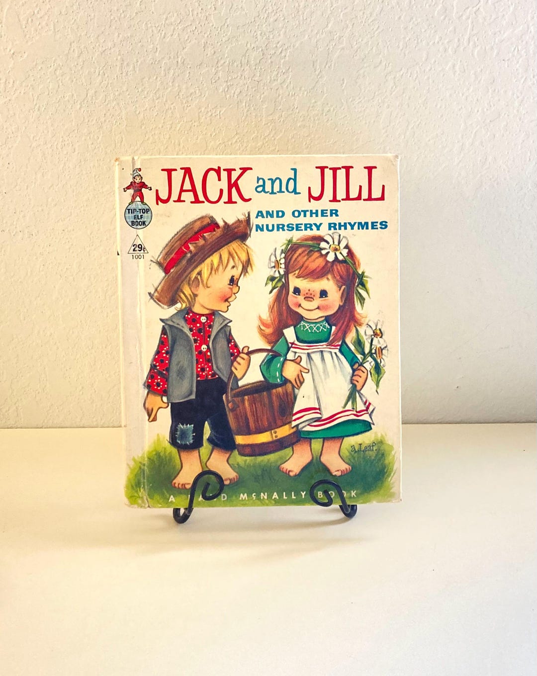 1958 Vintage "jack and Jill and Other Nursery Rhymes" Book ~ Tip Top ...