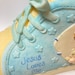 1999 Precious Moments "jesus Loves Me" Blue Bootie Shoe Bank ...