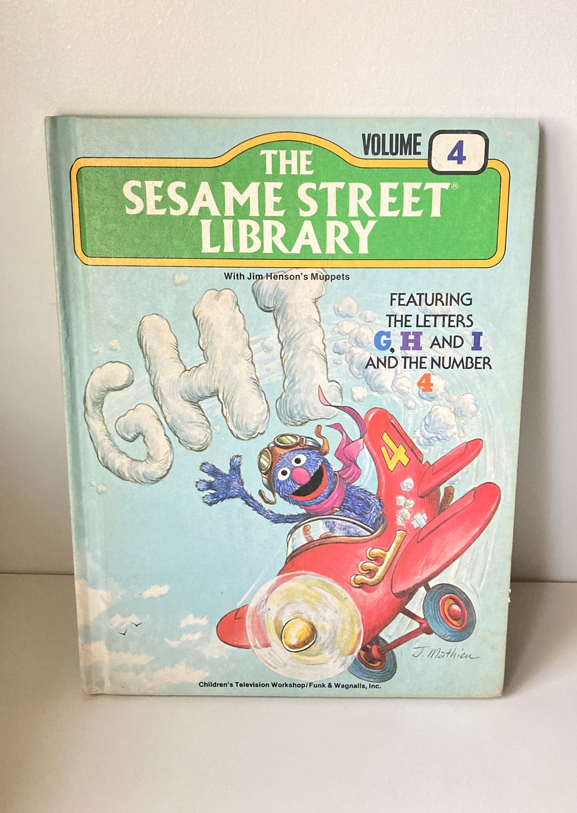 1978 the Sesame Street Library: Volume 4 Featuring the Letters - Etsy